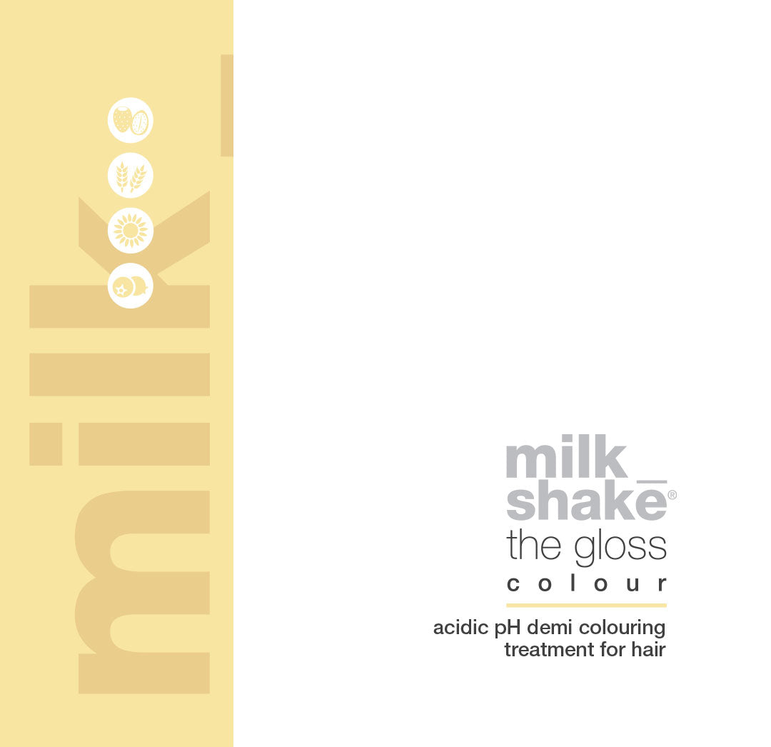 The Gloss color swatch chart – Milkshake Pro